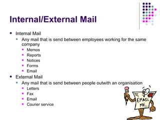 Unit 2 D Mail Handling | PPT