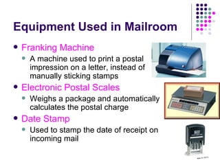 Unit 2 D Mail Handling | PPT