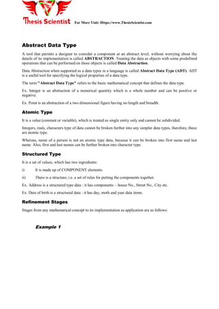 Introduction to Data Structure | PDF | Programming Languages | Computing