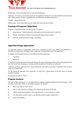 Introduction to Data Structure | PDF | Programming Languages | Computing