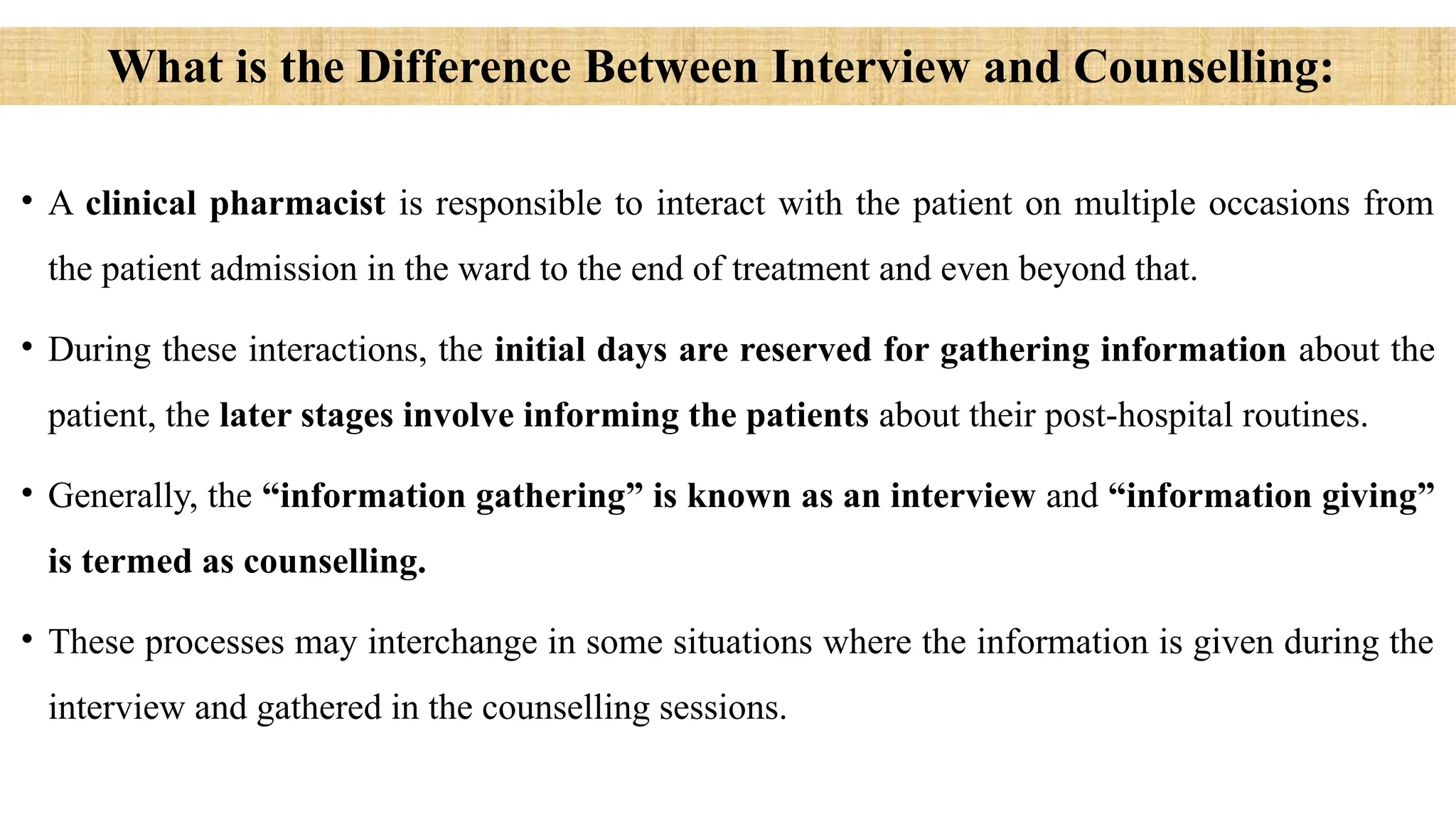 Unit 2e Patient Medication History Interview Pptx