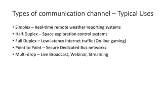 Unit 2E - Types of Communication Channel.pptx