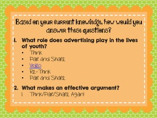 SpringBoard Grade 7 Unit 2 Embedded Assessment 1 Unpacking PowerPoint ...