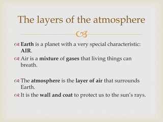 Unit 2 earth - 3º primary | PPT