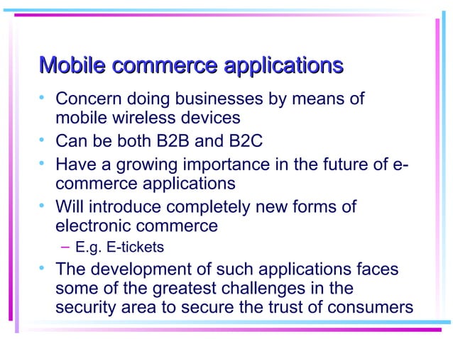 Unit 2 e commerce applications | PPT