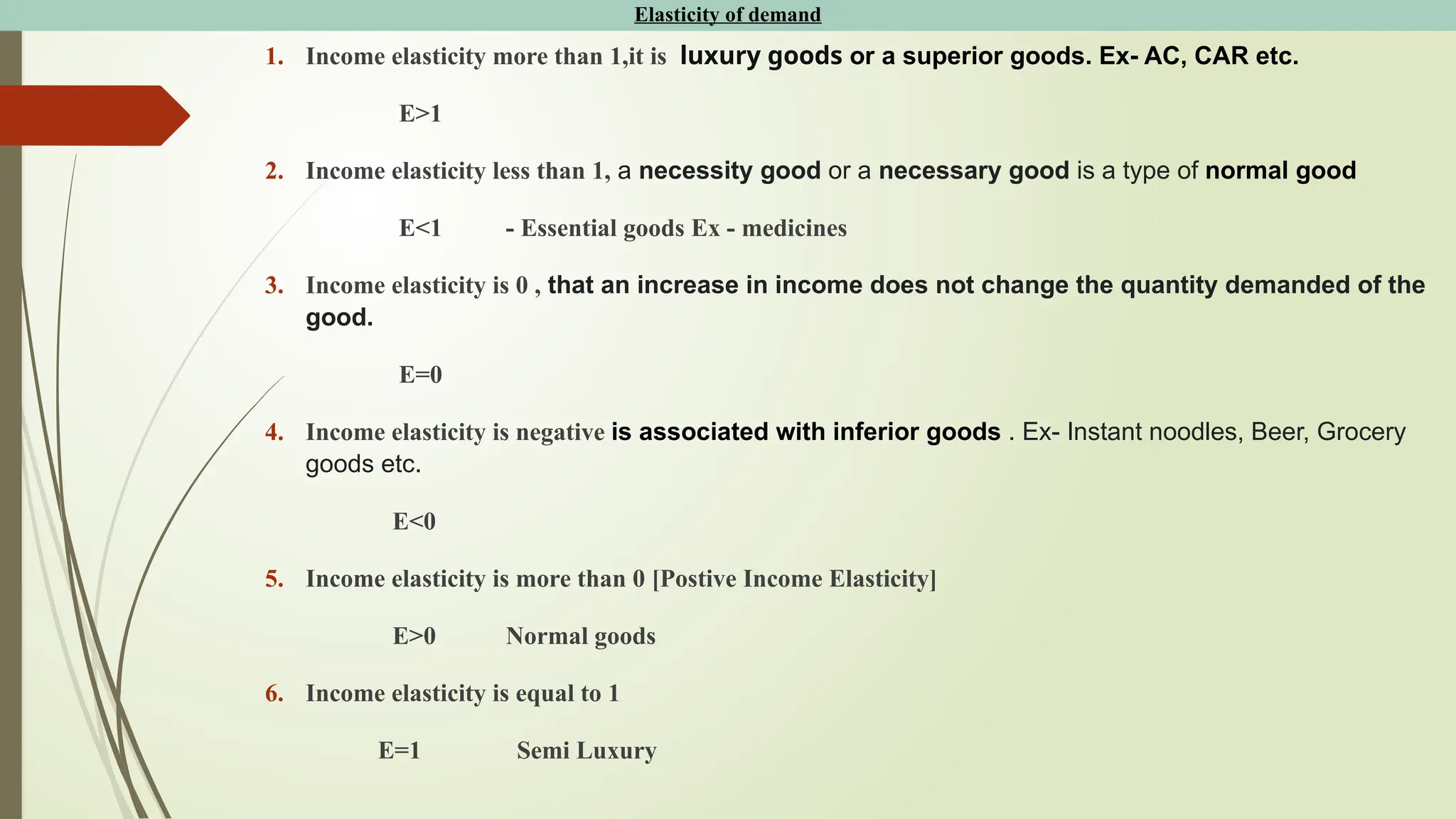 UNIT 2 Elasticity-of-Demand for BBA students. | PPTX
