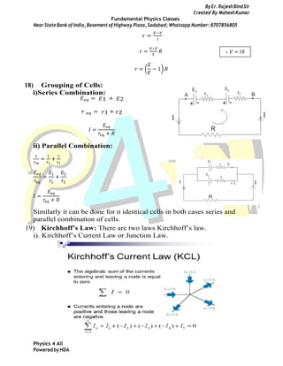 Unit 2 electric current | PDF