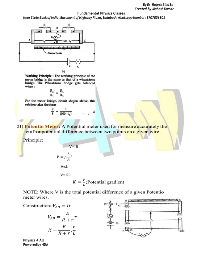 Unit 2 electric current | PDF