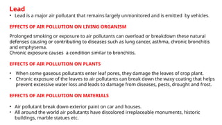 Unit2 Environmental Challenges and human impact | PPTX