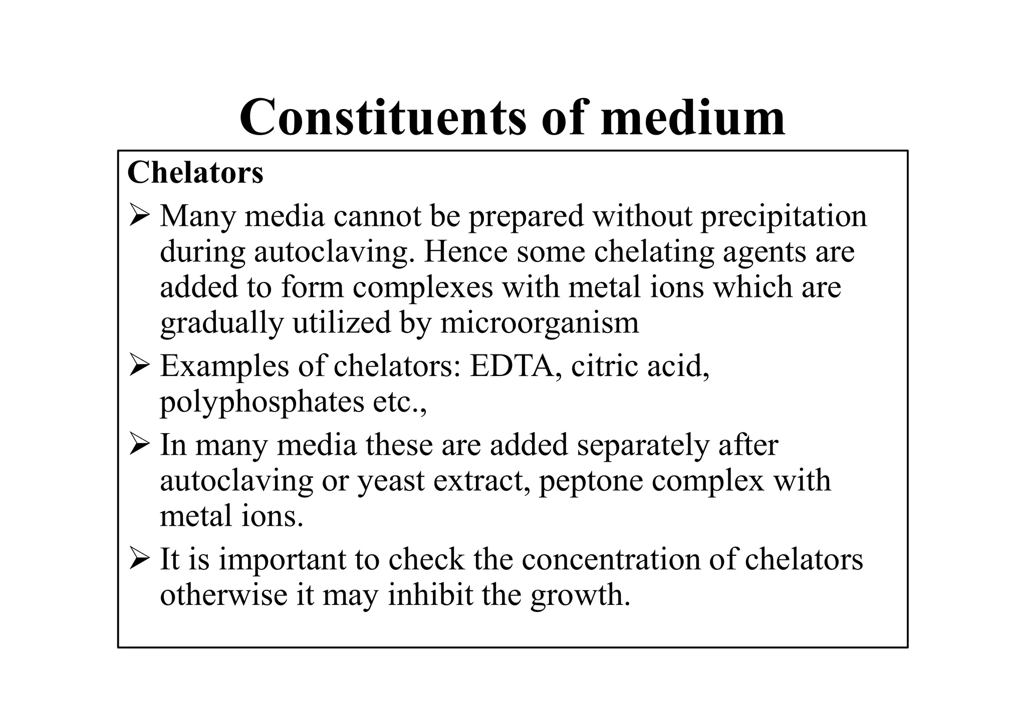 Unit 2 fermentation media and sterilization | PDF