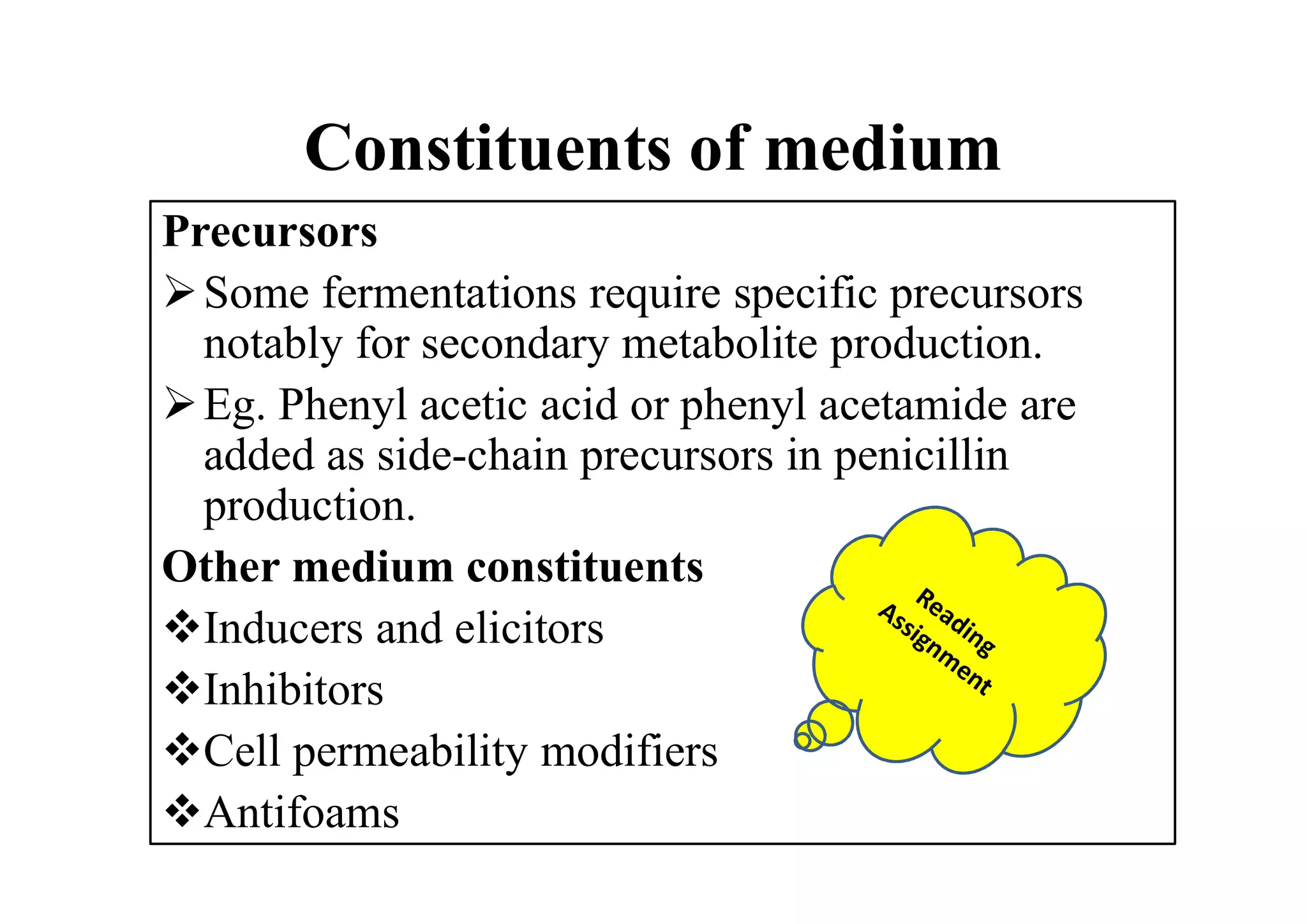 Unit 2 fermentation media and sterilization | PDF