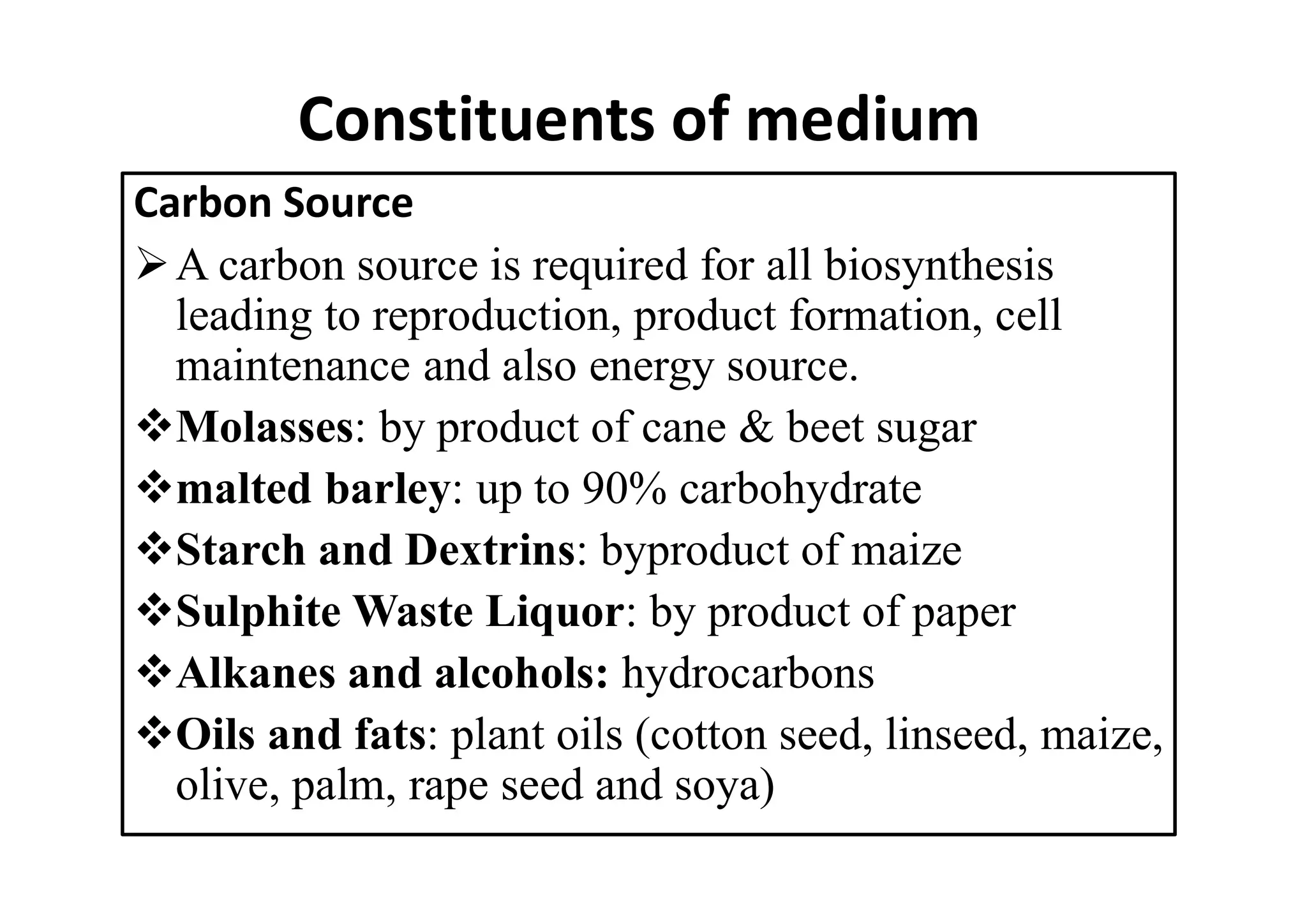 Unit 2 fermentation media and sterilization | PDF