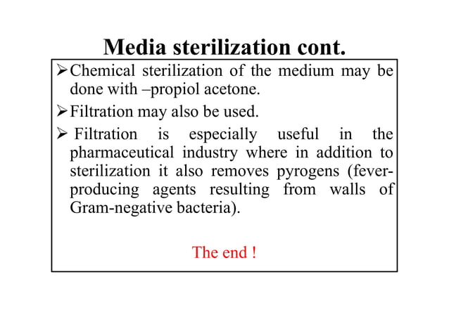 Unit 2 fermentation media and sterilization | PDF | Gardening | Home ...