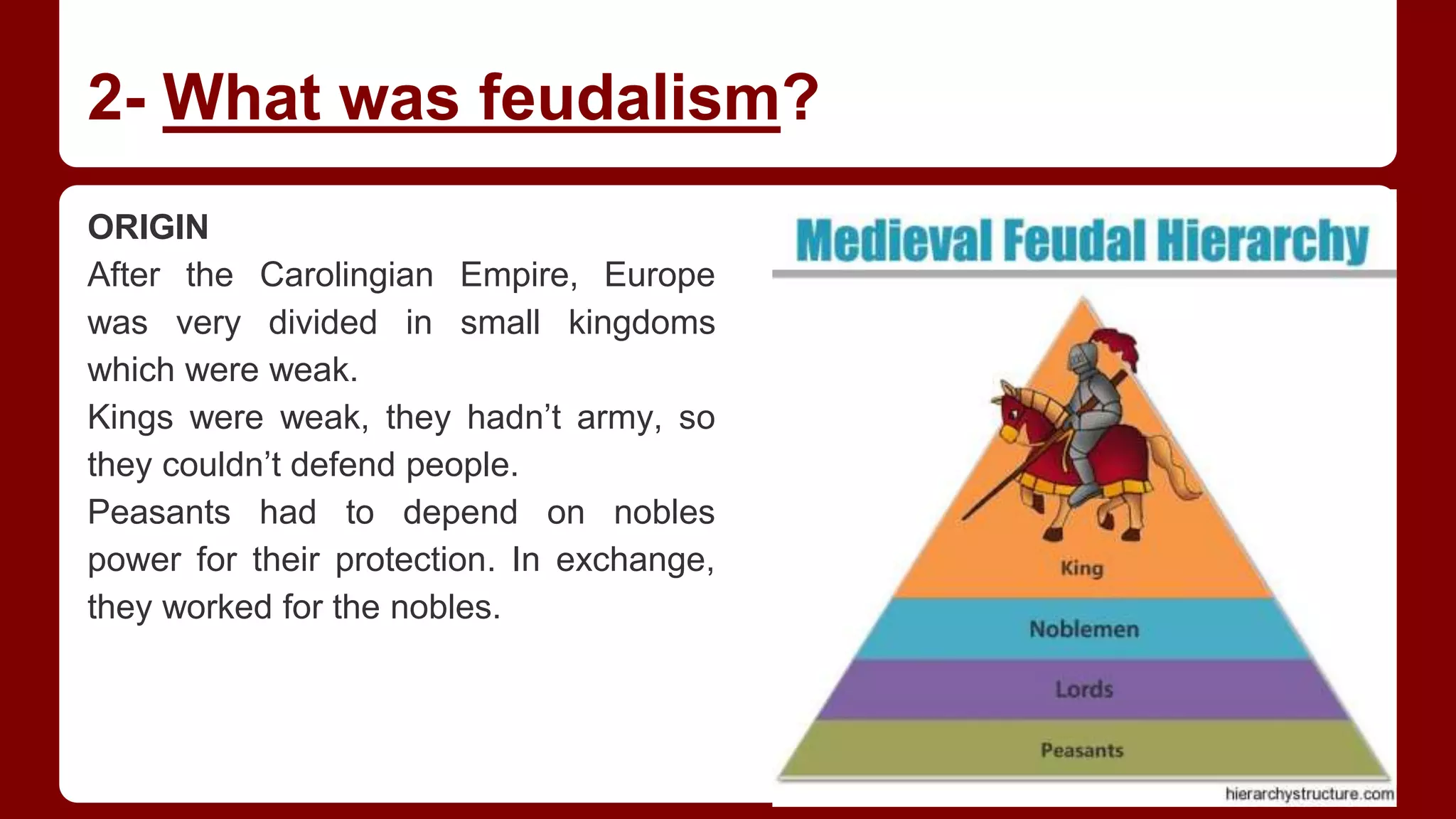 Unit 2 Feudal society | PPTX