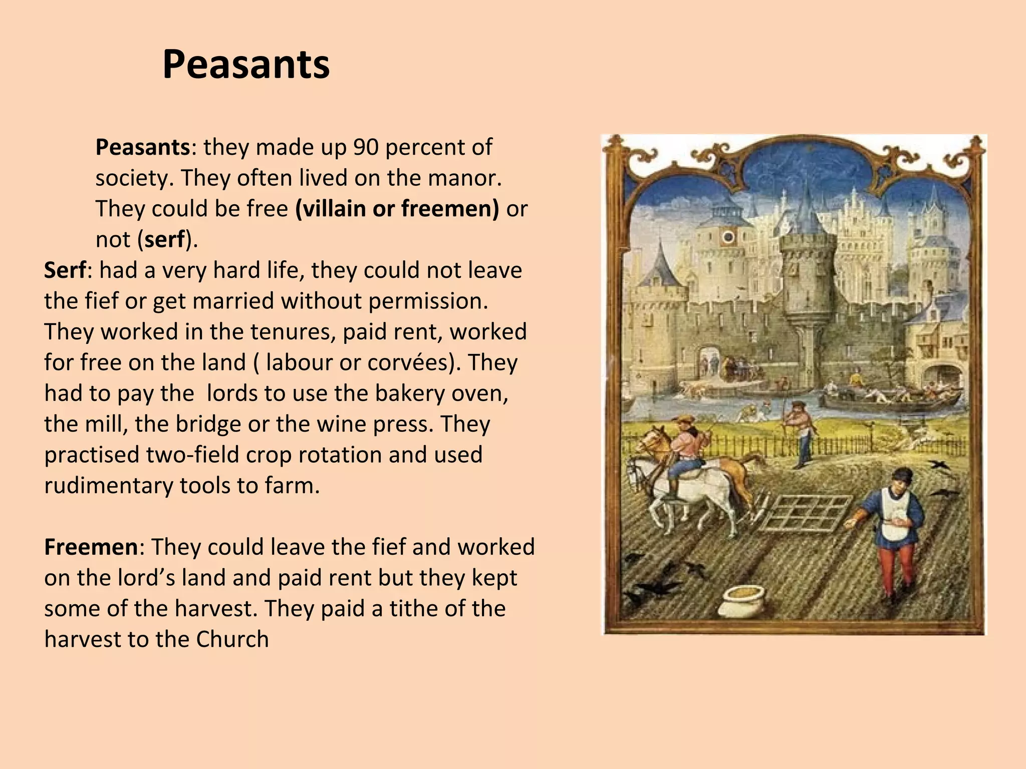 Unit 2 Feudal Society (II) | PPT