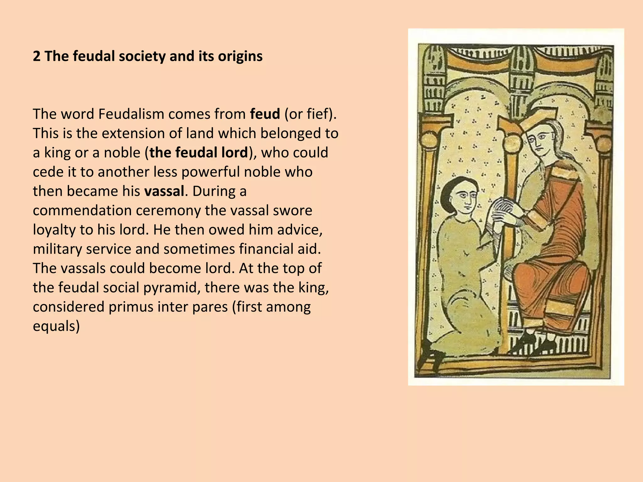 Unit 2 Feudal Society (II) | PPT