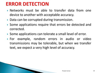 Unit 2_ Flow & Error Control in computer networks | PDF