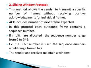Unit 2_ Flow & Error Control in computer networks | PDF