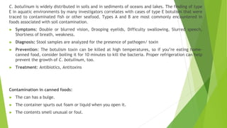 food borne infection.clostridium .pptx