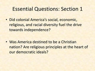 Unit 2 forming a nation | PPT