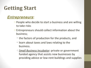 Unit 2 forms of business ownership | PPT