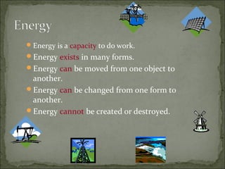 9th energy ppt | PPT | Chemistry | Science