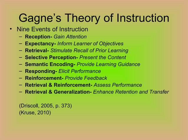 Foundations & Framework: Conceptualizing Theoretical Underpinnings of Instructional Technology | PPT