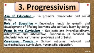 Unit 2 – Foundations of curriculum | PPTX