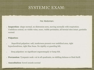 appendicitis v/s enteric fever | PPT