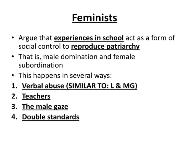 GCE Sociology Revision (AQA)- Unit 2 Education- Gender differences and ...