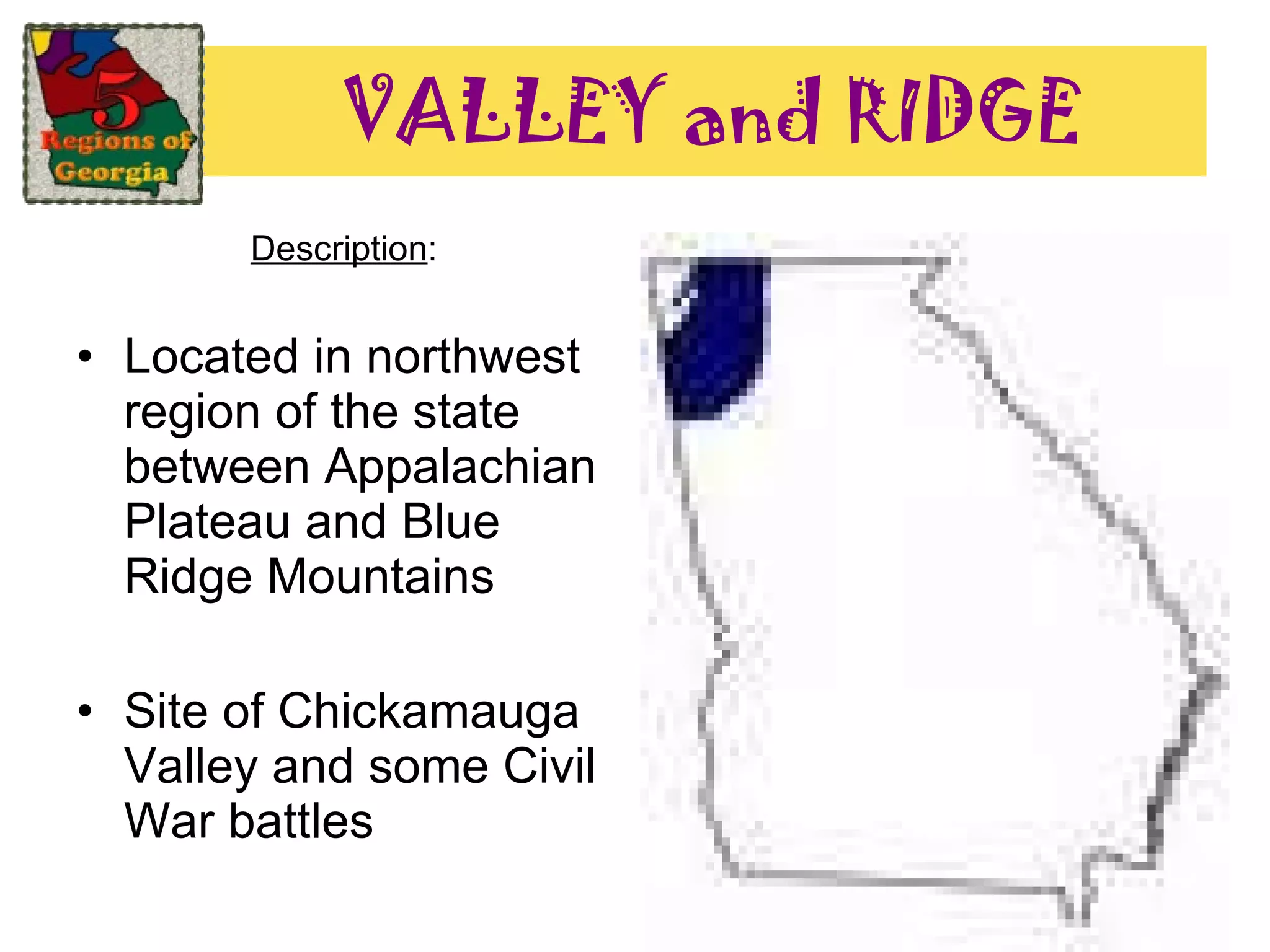 Georgia's Regions and Rivers ppt | PPT