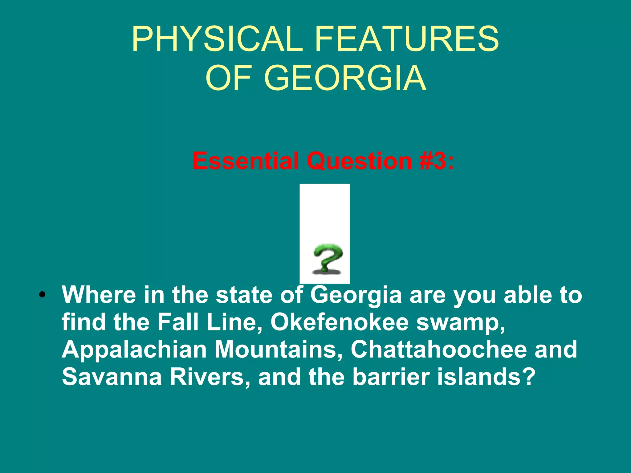 Georgia's Regions and Rivers ppt | PPT