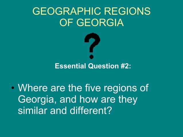 Georgia's Regions and Rivers ppt | PPT | North America Travel | Travel ...