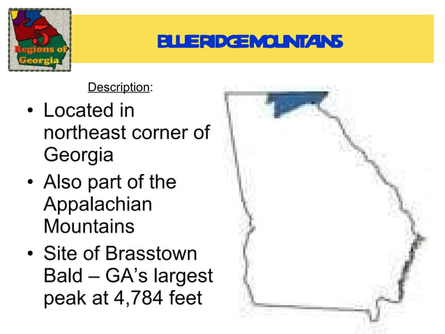 Georgia's Regions and Rivers ppt | PPT | North America Travel | Travel ...