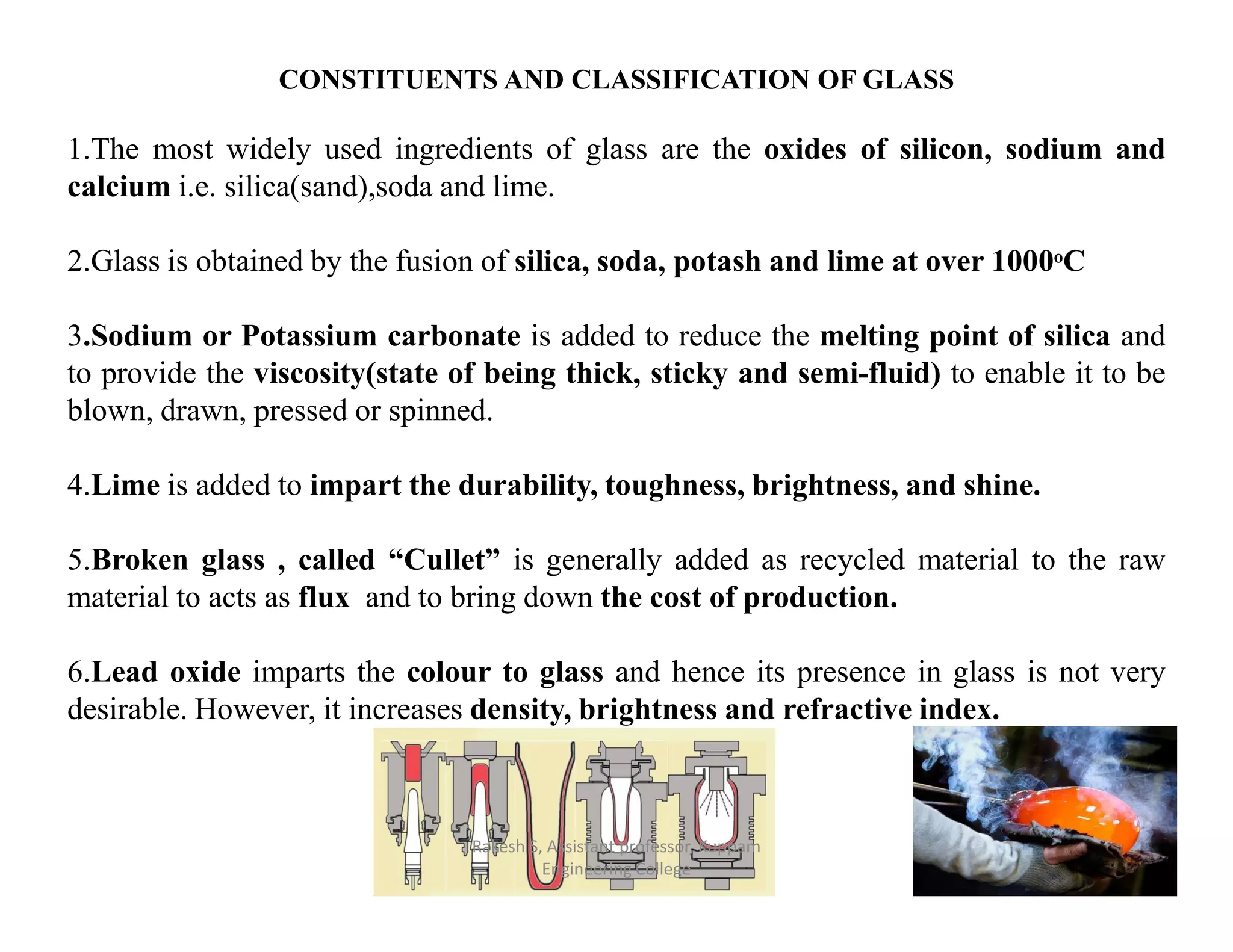 Unit 2 glass and plastic | PDF