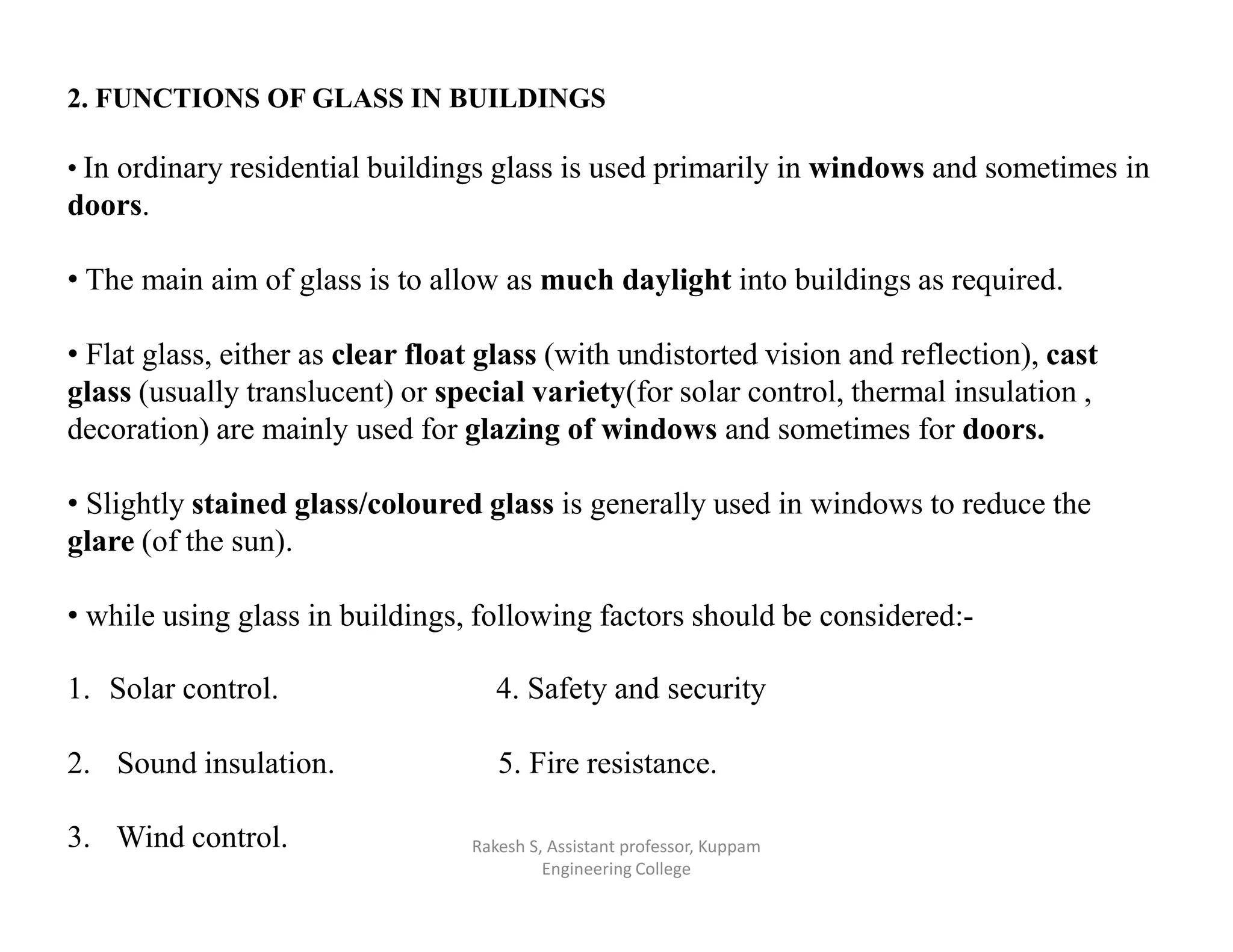 Unit 2 glass and plastic | PDF