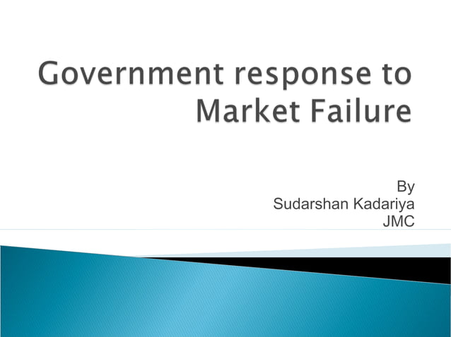 Unit 2 government response to market failure | PPT