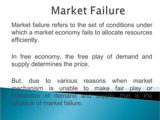 Unit 2 government response to market failure | PPT