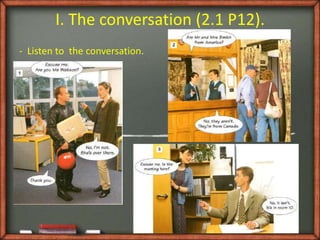 Unit 2, grammar to be | PPT