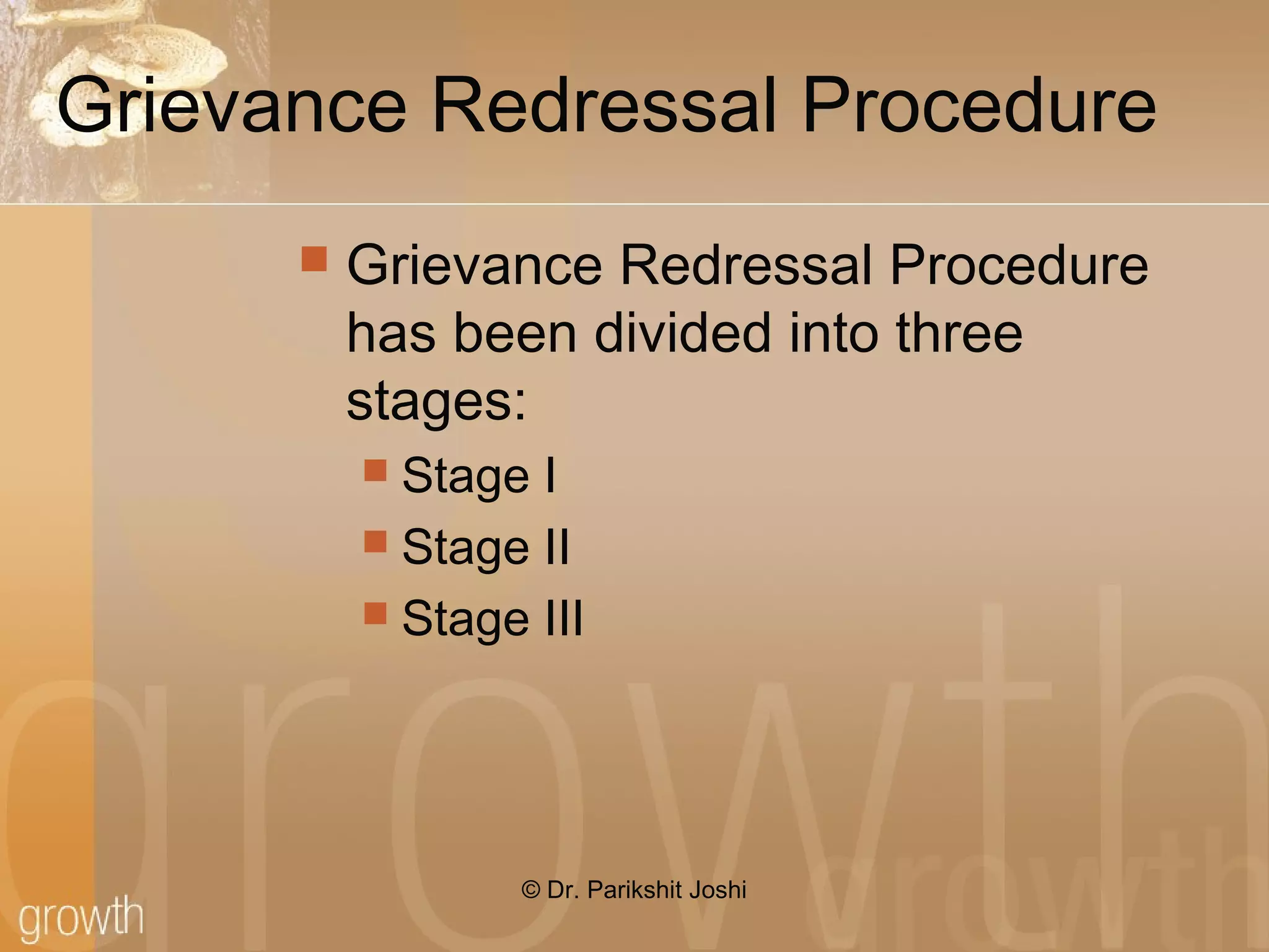 Grievance Redressal | PPT