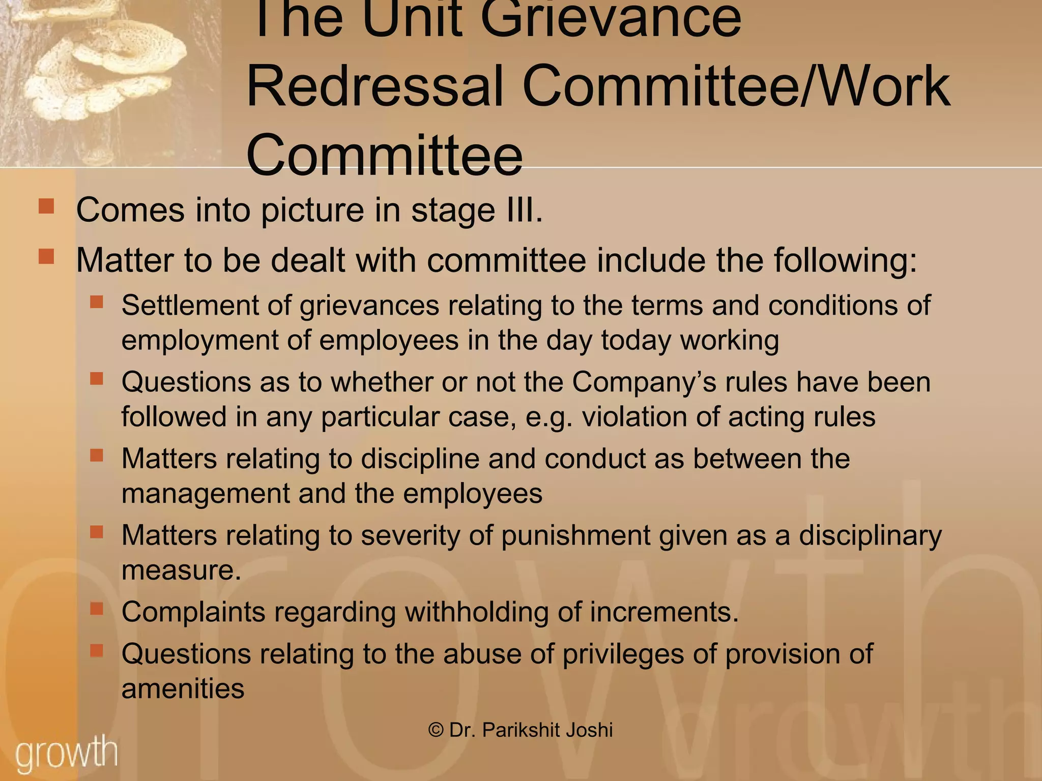 Grievance Redressal | PPT