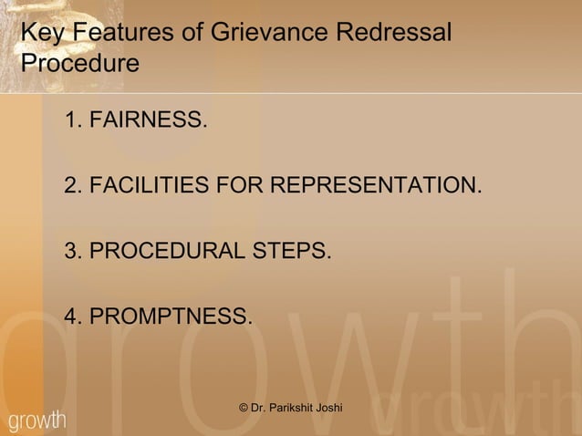 Grievance Redressal | PPT | Careers