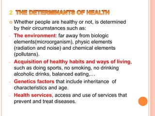Unit 2 health and disease | PPTX