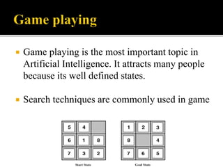 Heuristic search techniques & game playing | PPTX
