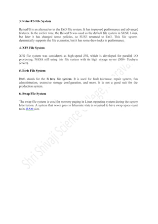 Unit 2 History of Linux and other details for begginers | PPTX