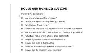 UNIT 2 HOME AND HOUSES.pptx