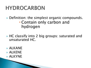 HYDROCARBON ALAKANE ALKENE AND ALKYNE.ppt