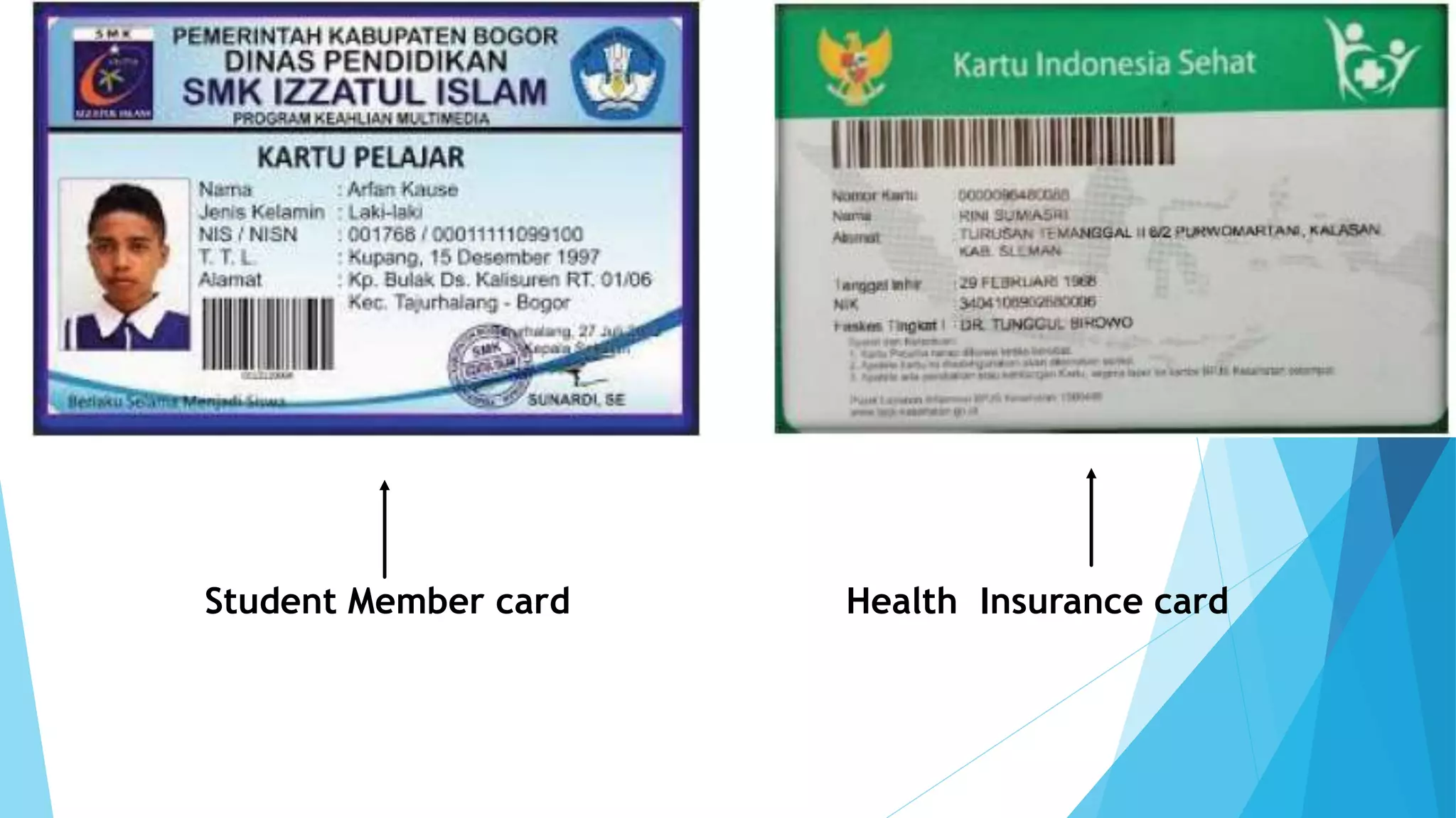 Unit 2 identity card | PPT