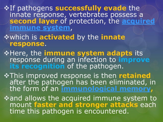 Immune System slides | PPT