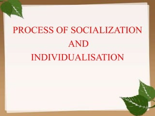 Unit 2 individual & society | PPTX